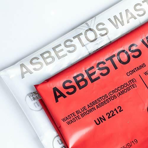 Asbestos Waste Bags | 20 x Large Heavy Duty – Asbestos-Sampling.com